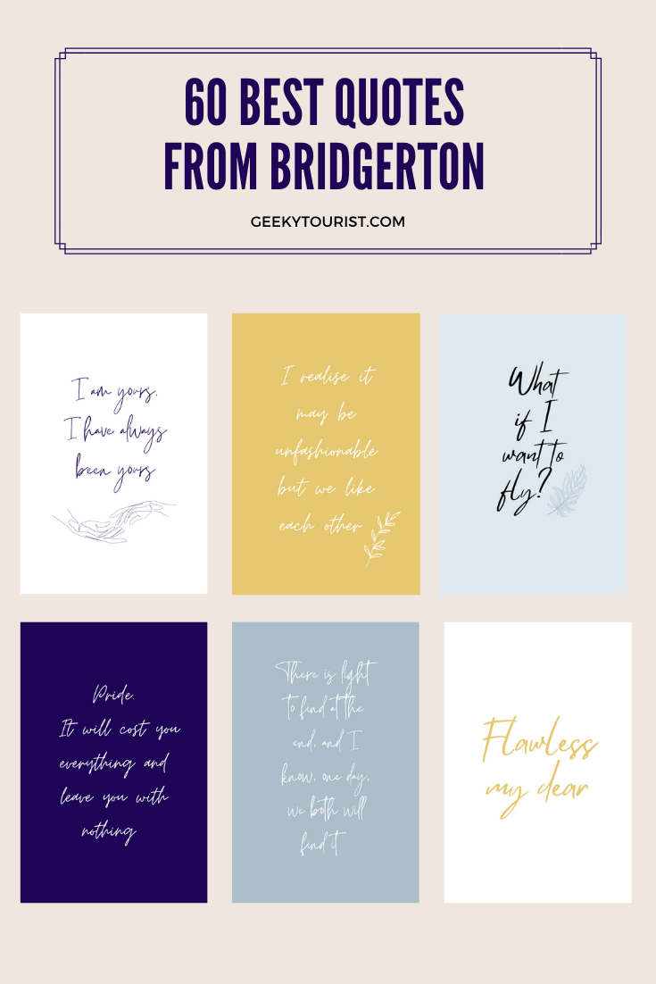 The Best Bridgerton Quotes – GEEKY TOURIST